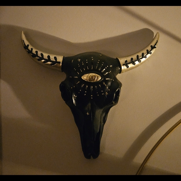 Sourpuss | Wall Decor | Gothic Cow Skull Wall Decor | Poshmark